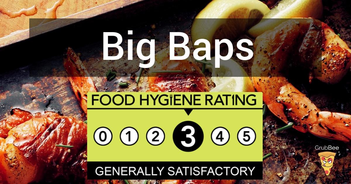 Big Baps in Mansfield - Food Hygiene Rating