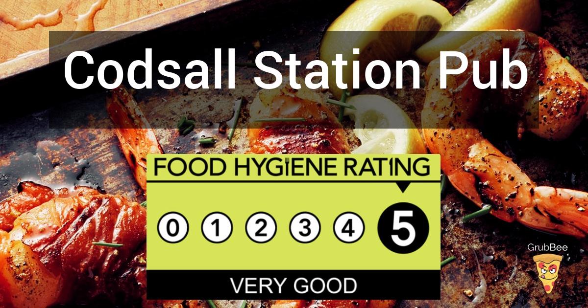 Codsall Station Pub in South Staffordshire - Food Hygiene Rating
