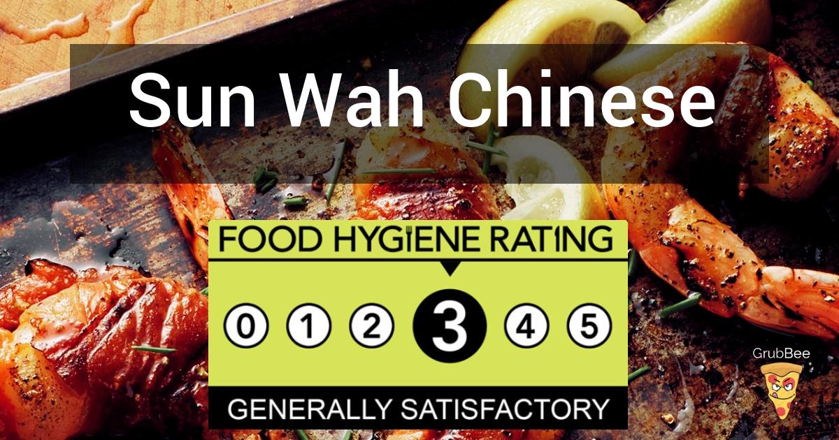 Sun Wah Chinese Take Away in Cornwall - Food Hygiene Rating