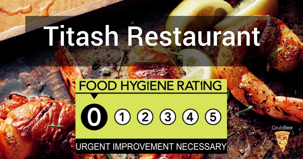 Titash Restaurant in Birmingham - Food Hygiene Rating