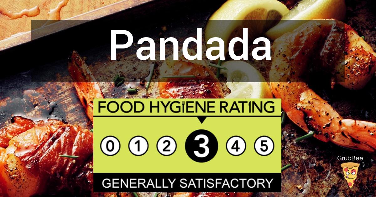 Pandada in Dorset - Food Hygiene Rating
